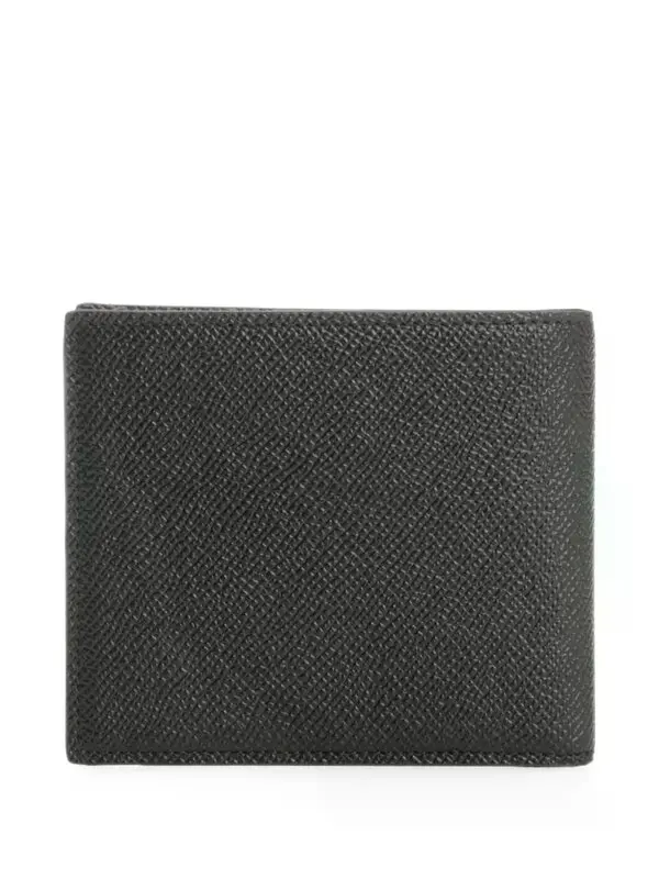Dolce & Gabbana Calfskin Bifold Wallet With Logo Tag