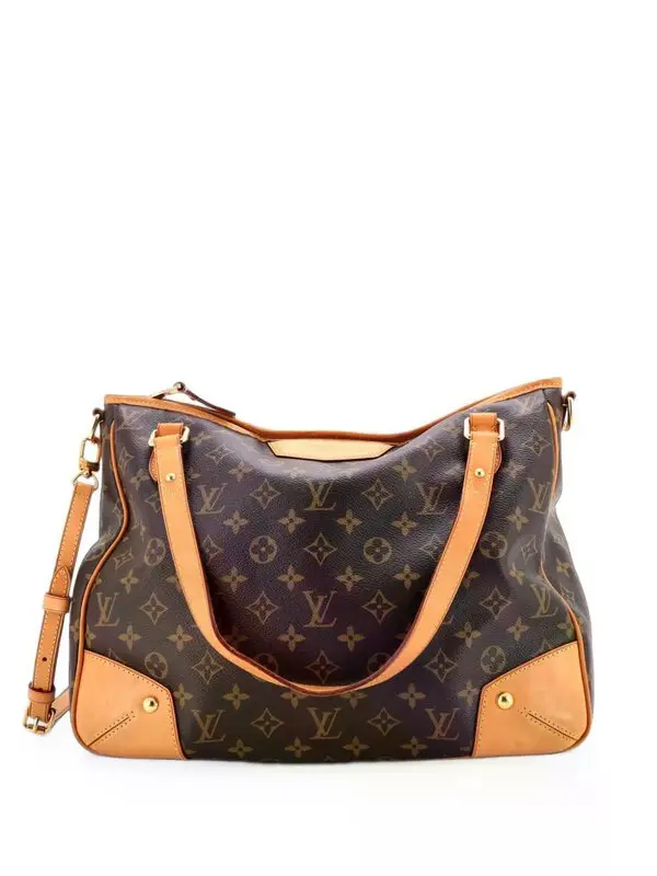 LOUIS VUITTON Estrela Handbag Monogram Canvas Mm Tote Bag - Brown