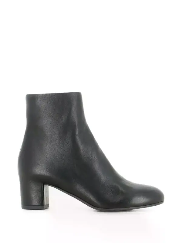 DEL CARLO Block-heel Ankle Boots - Black