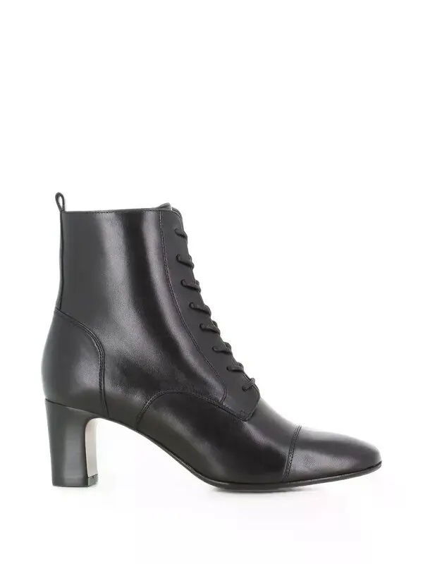 TASSINARI Taxi Drivers Lace-up Leather Ankle Boots - Black