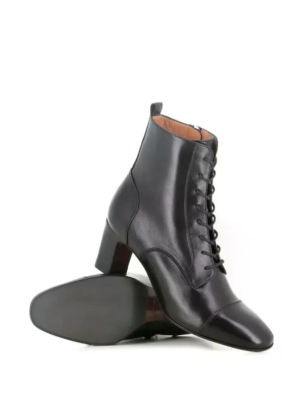 TASSINARI Taxi Drivers Lace-up Leather Ankle Boots