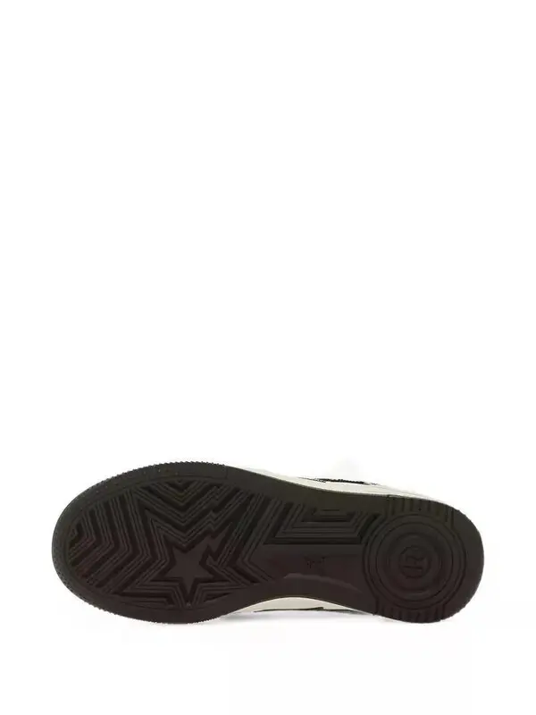 A BATHING APE Sta #1 Leather Sneakers