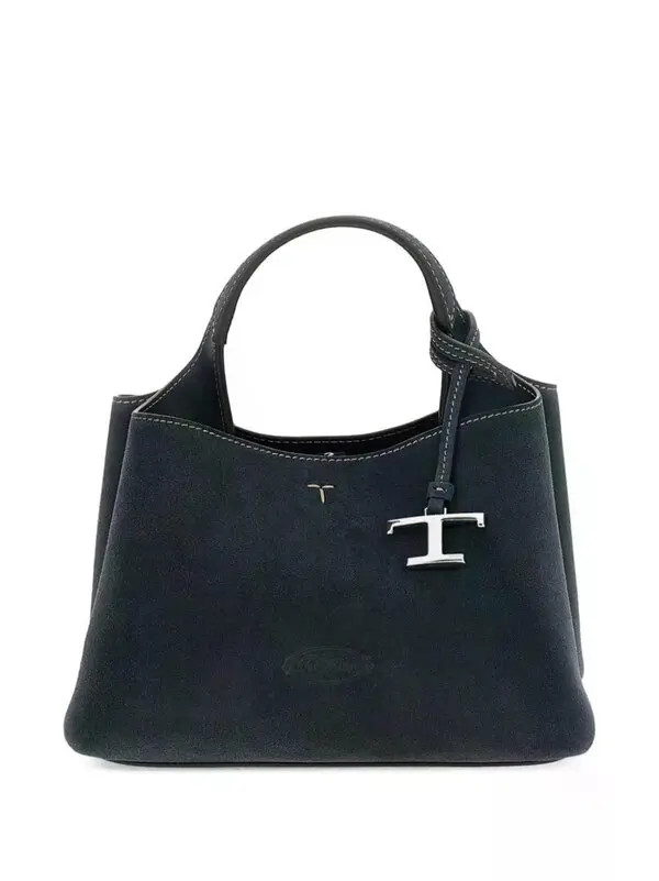TOD'S T Timeless Leather Tote Bag