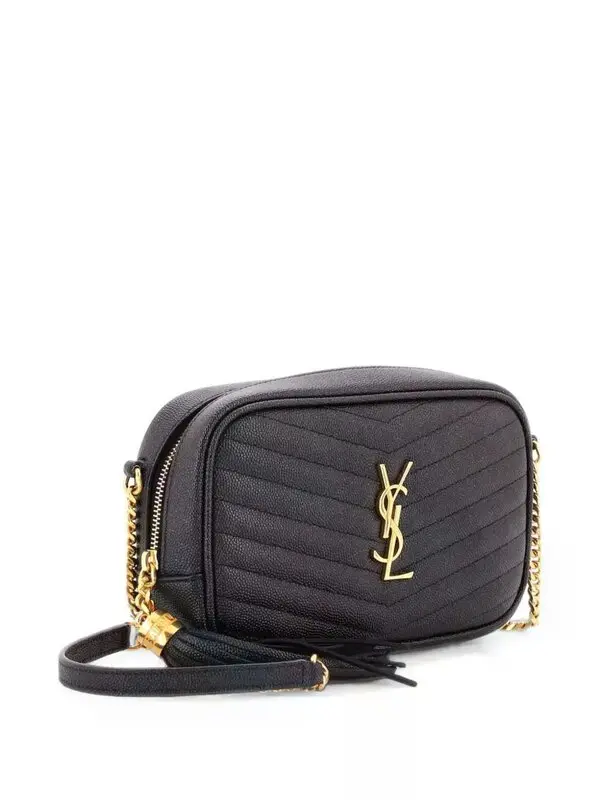 Saint Laurent Lou Camera Bag Matelasse Chevron Leather Mini Crossbody Bag