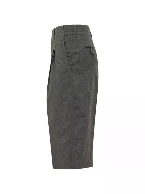 AMI Paris Pleated Shorts