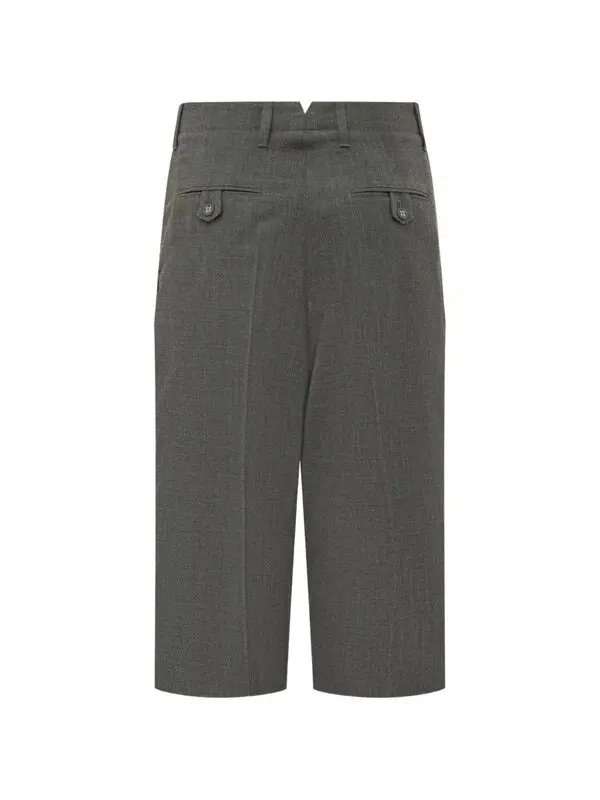 AMI Paris Pleated Shorts