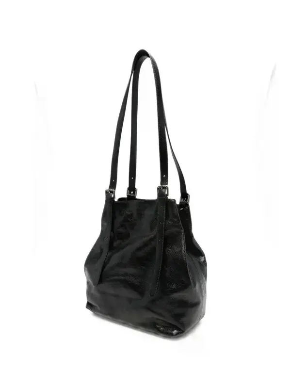 AUTENTICA 504 Galatea Pebbled-leather Shoulder Bag