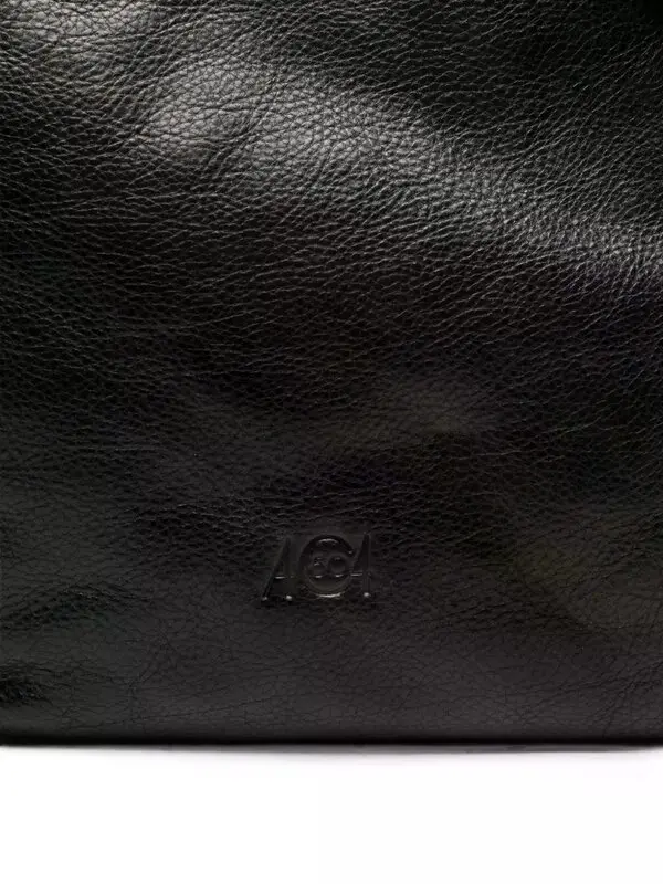 AUTENTICA 504 Galatea Pebbled-leather Shoulder Bag