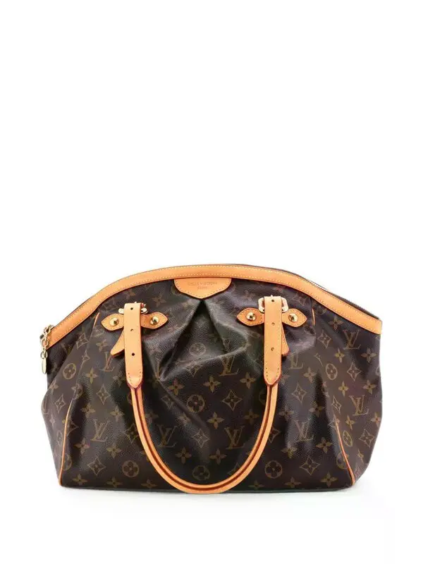 LOUIS VUITTON Tivoli Handbag Monogram Canvas Gm Satchel - Brown