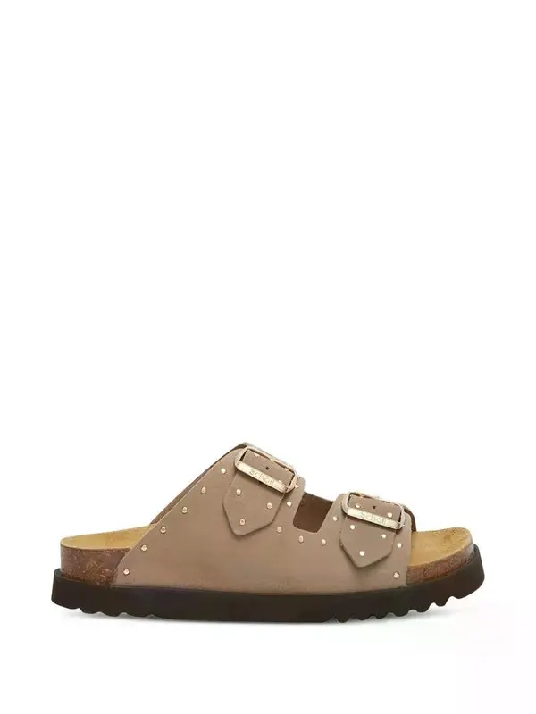 DR. SCHOLL'S SHOES Beatriz Studded Buckle-fastening Sandals