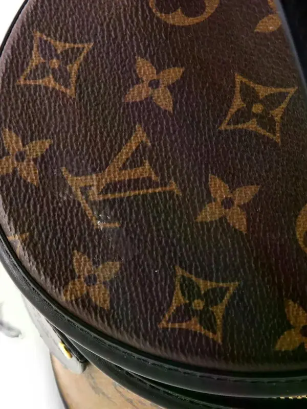 LOUIS VUITTON Cannes Handbag Reverse Monogram Canvas Satchel