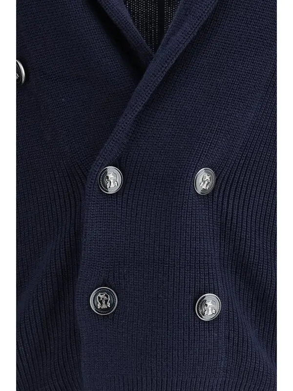 Brunello Cucinelli Cardigan With A Shawl Collar
