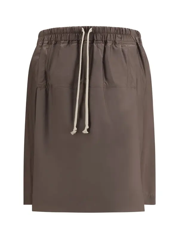Moncler Rick Owens Kilt Shorts + Rick Owens - Brown