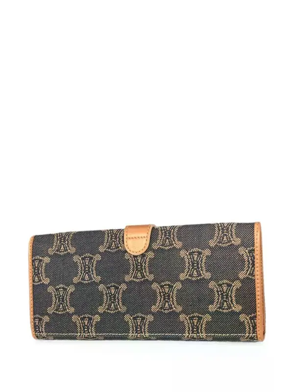 Celine 1990-2000s Macadam Bifold Wallet