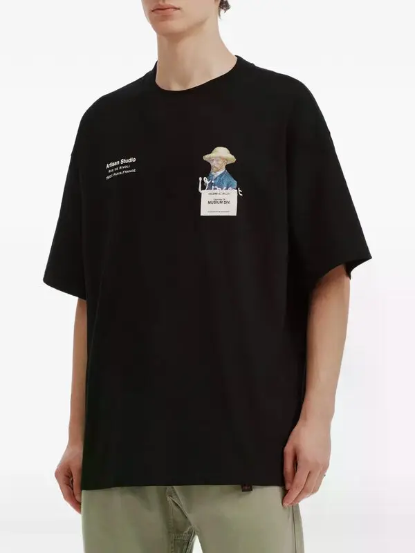 MUSIUM DIV. Graphic-print Crew-neck T-shirt