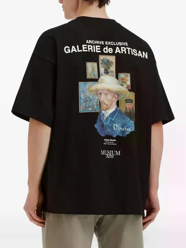 MUSIUM DIV. Graphic-print Crew-neck T-shirt