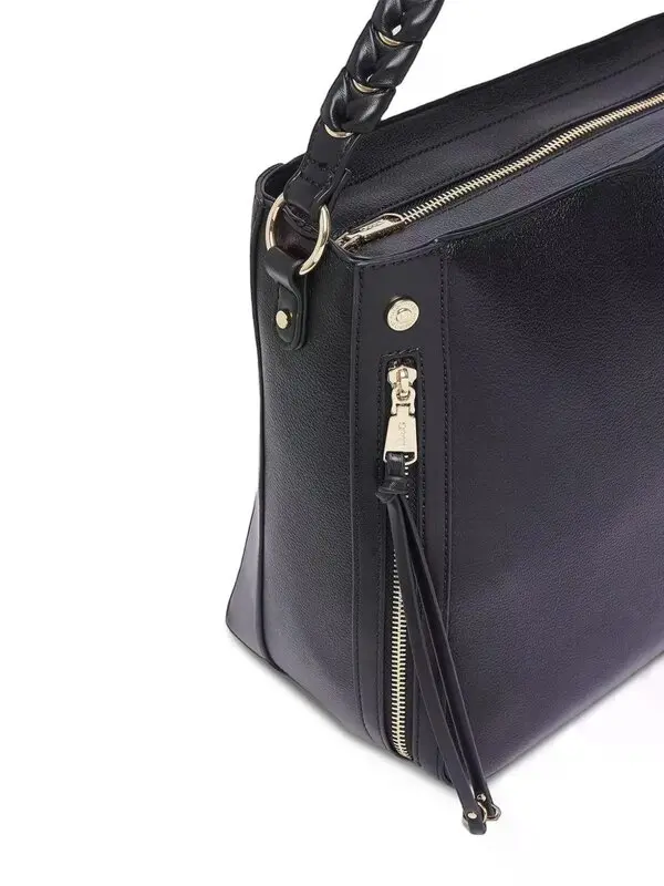 Liu Jo Braided-handle Zip-detail Shoulder Bag