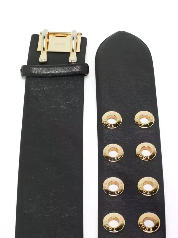 TOD'S Eyelet-detail Belt