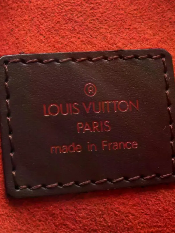 LOUIS VUITTON 2002 Damier Ebene Ipanema Gm Shoulder Bag