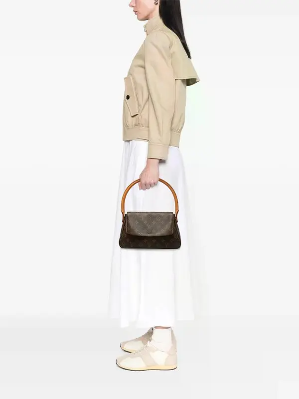 LOUIS VUITTON 2001 Monogram Mini Looping Shoulder Bag