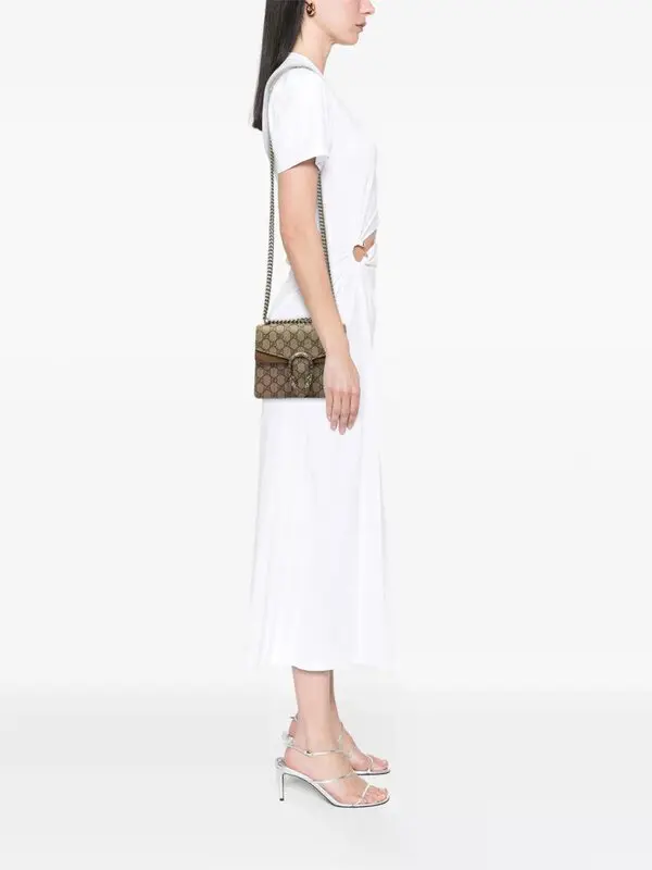 Gucci Gg Supreme Dionysus Crossbody Bag