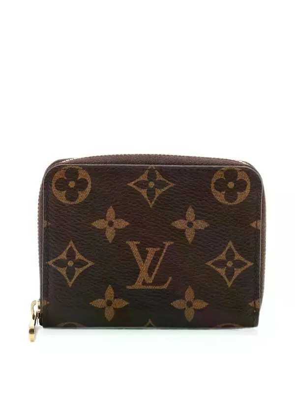 LOUIS VUITTON Zippy Coin Purse Monogram Canvas Pouch