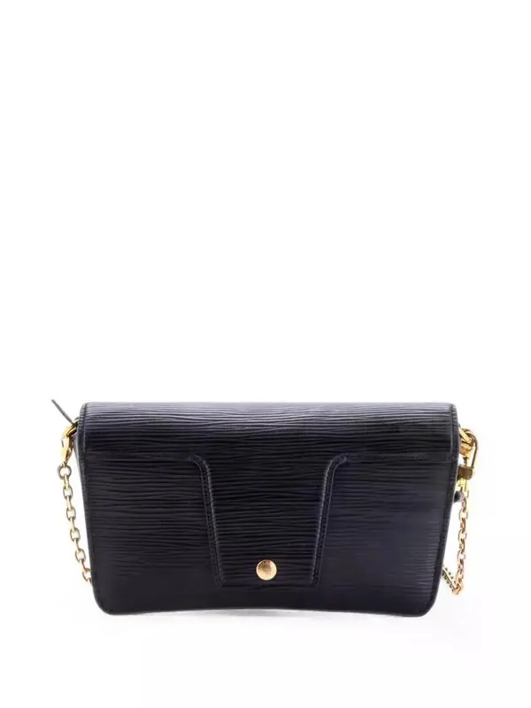 LOUIS VUITTON Padlock On Strap Handbag Epi Leather Crossbody Bag
