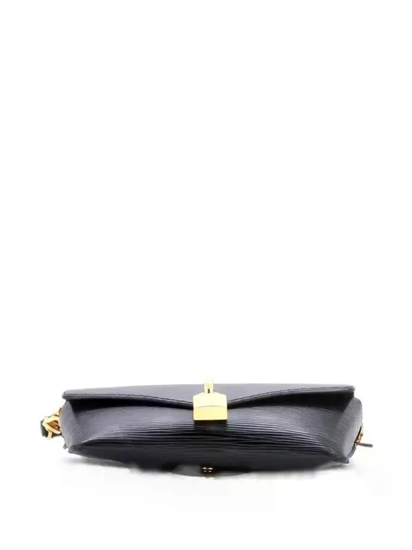 LOUIS VUITTON Padlock On Strap Handbag Epi Leather Crossbody Bag