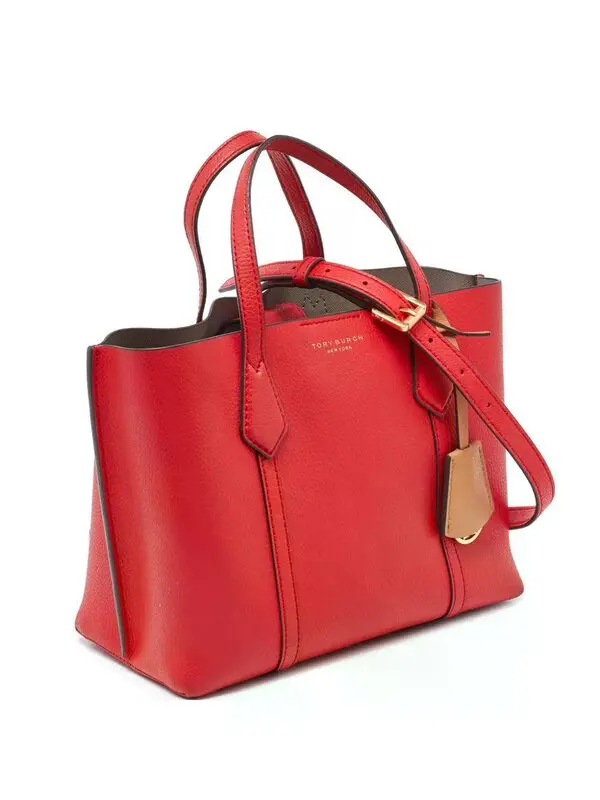 Tory Burch Small Perry Triple-compartment Tote Bag - Red