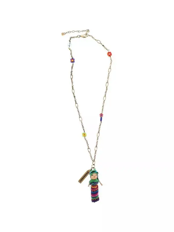 Dsquared2 Doll Charm Necklace - Gold