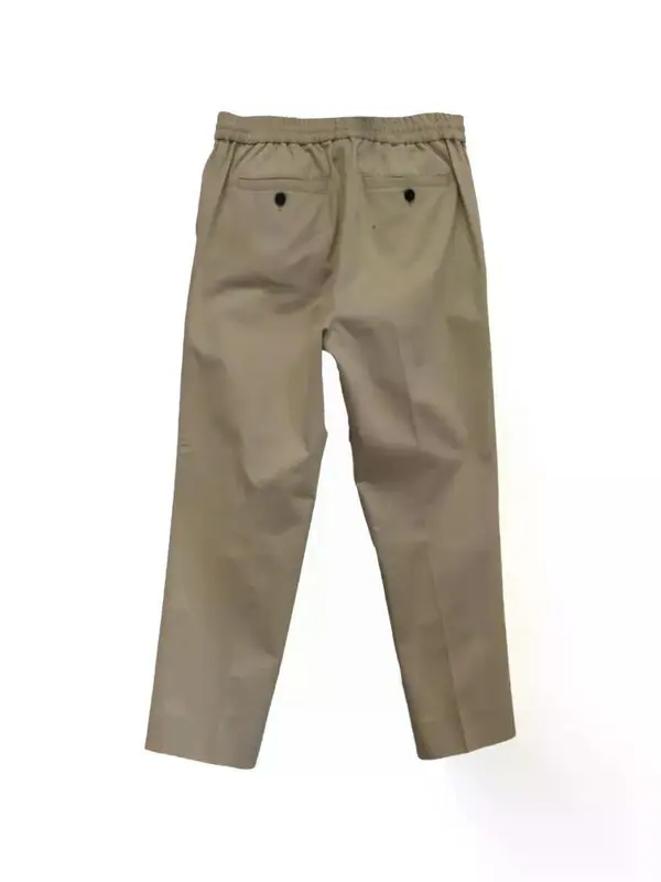 AMI Paris Tapered Cotton Trousers