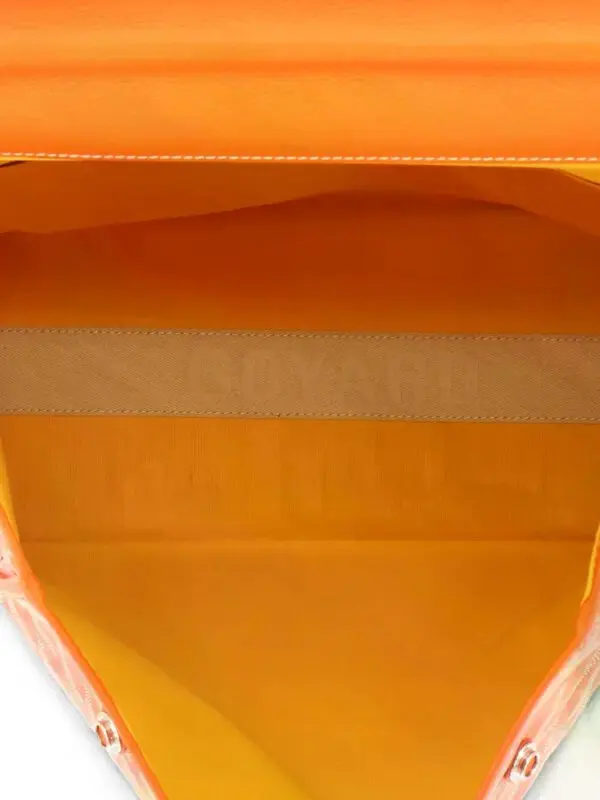 Goyard Saint Leger Briefcase Coated Canvas Backpack