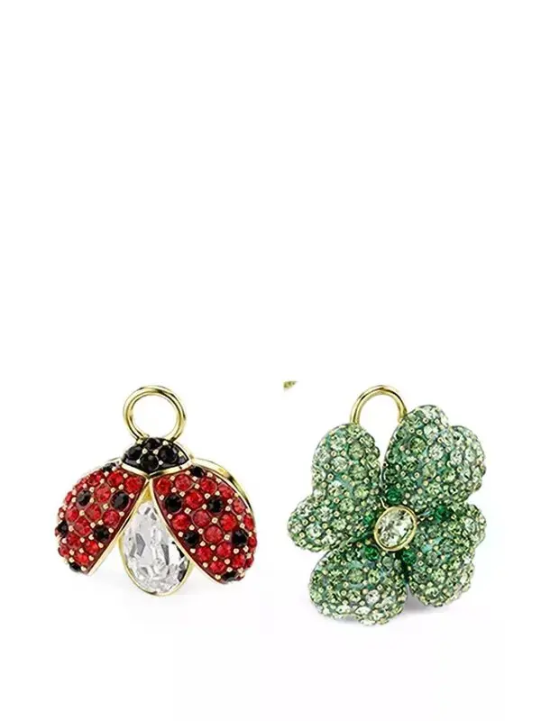 SWAROVSKI Idyllia Crystal-embellished Mismatched Earrings Set - Gold