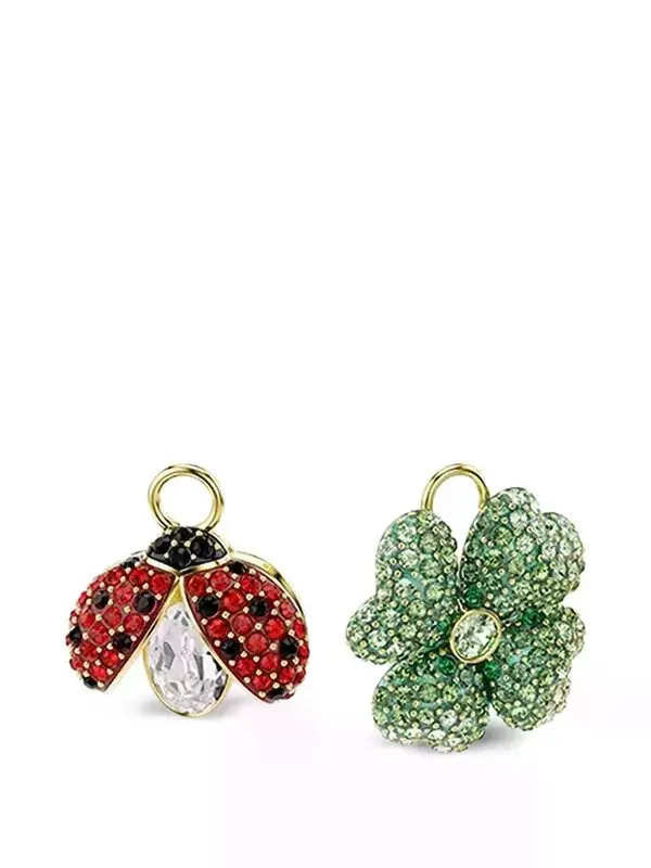 SWAROVSKI Idyllia Crystal-embellished Mismatched Earrings Set - Gold