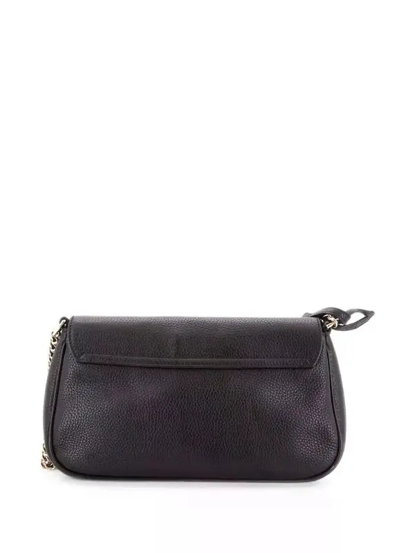 Gucci Soho Chain Leather Medium Crossbody Bag - Black