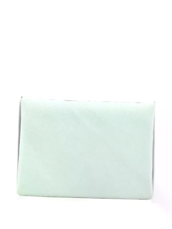 Hermès Calvi Duo Epsom Card Holder - Green