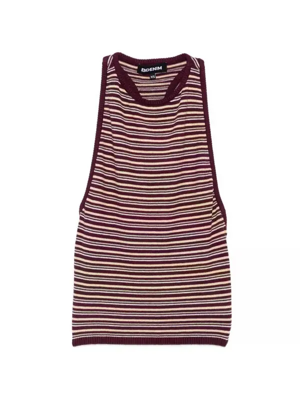 EB DENIM Romy Striped Tank Top