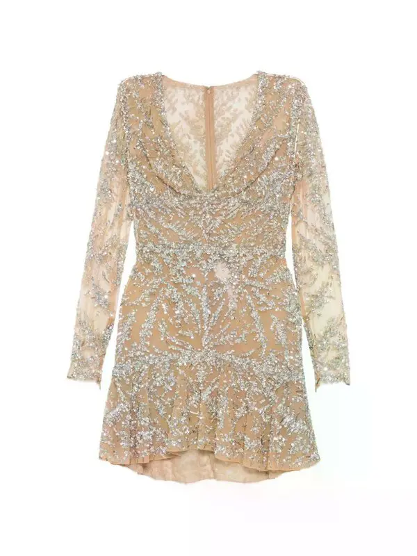 Zuhair Murad Sequin-embellished Tulle Dress