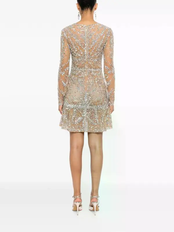 Zuhair Murad Sequin-embellished Tulle Dress