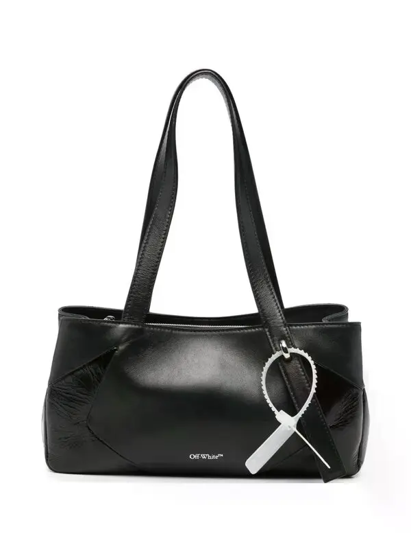 Off-White Small Oyah Leather Tote Bag