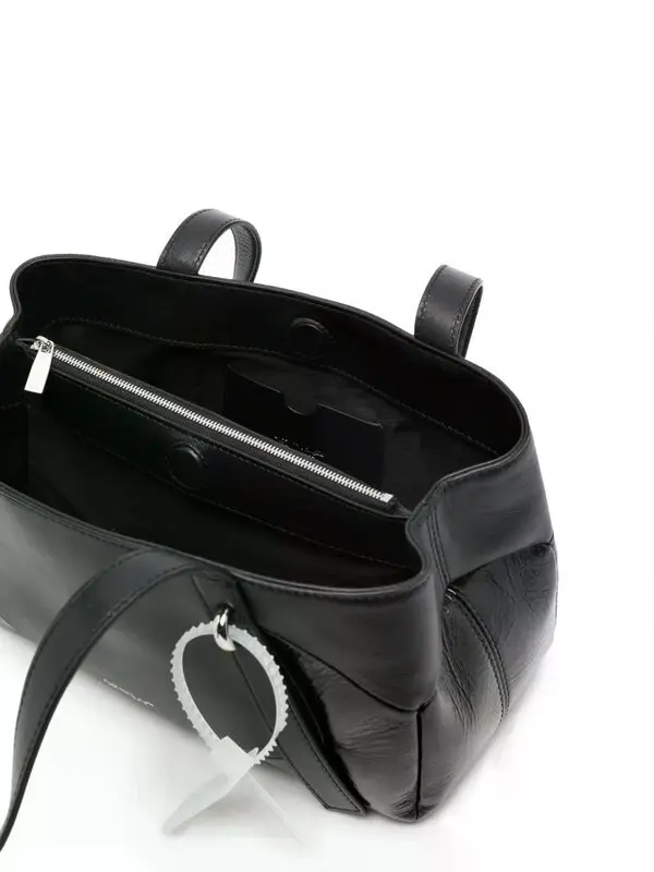 Off-White Small Oyah Leather Tote Bag