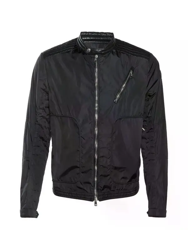 Moncler Erik Leather-trim Jacket