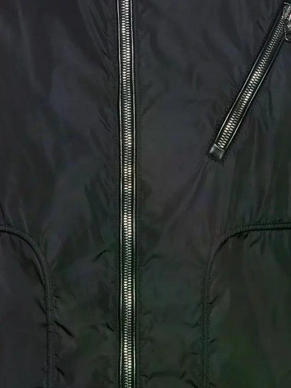 Moncler Erik Leather-trim Jacket