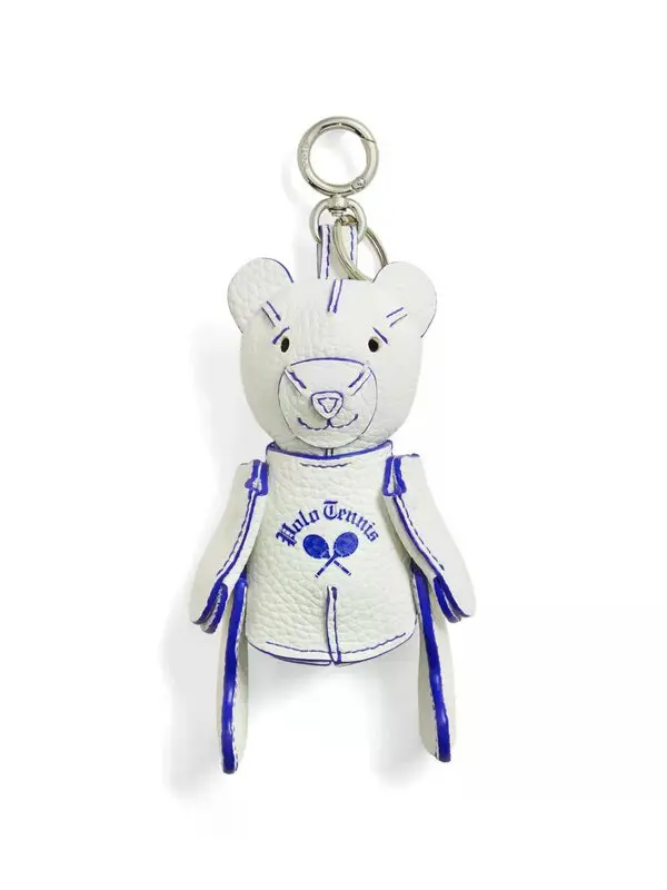 Polo Ralph Lauren Polo Bear Leather Bag Charm
