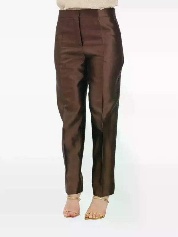 Max Mara Shantung Carrot-fit Trousers