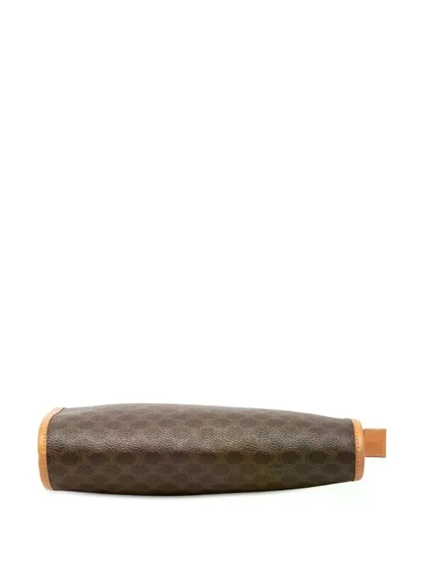 Celine 2012 Macadam Coated Canvas Clutch Bag