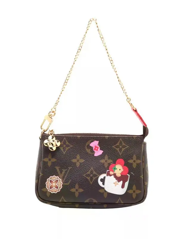 LOUIS VUITTON 2000-2026 Monogram Mini Pochette Accessoires M12205 Shoulder Bag