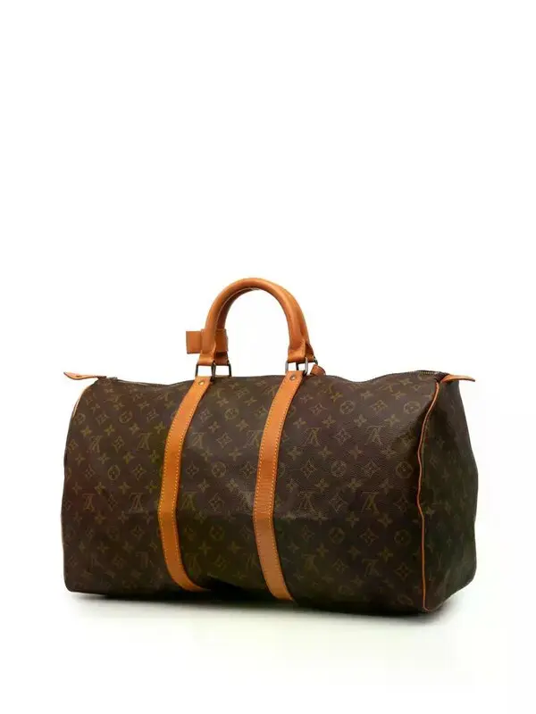 LOUIS VUITTON 2000-2026 Monogram Keepall 50 Travel Bag