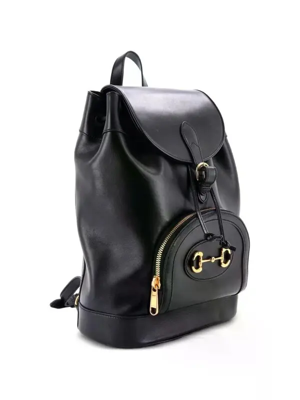 Gucci Horsebit 1955 Leather Backpack