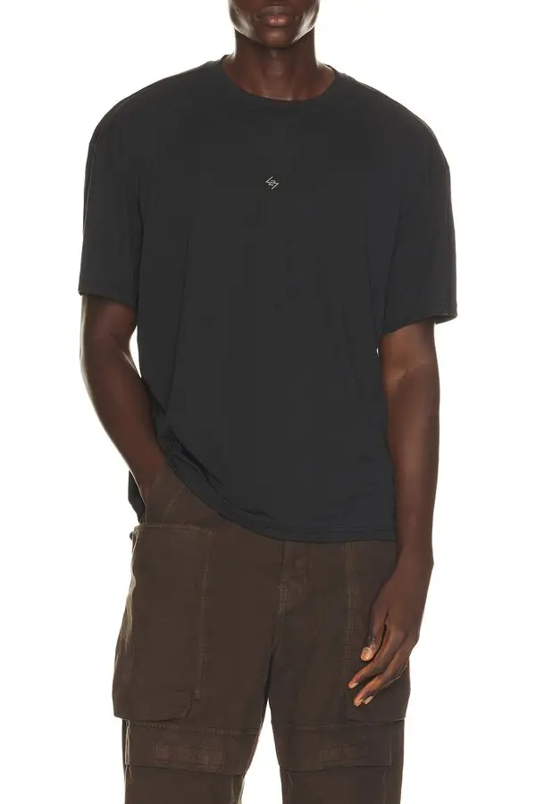 247 BY REPRESENT Power Dry Tee In Black - Jet Black